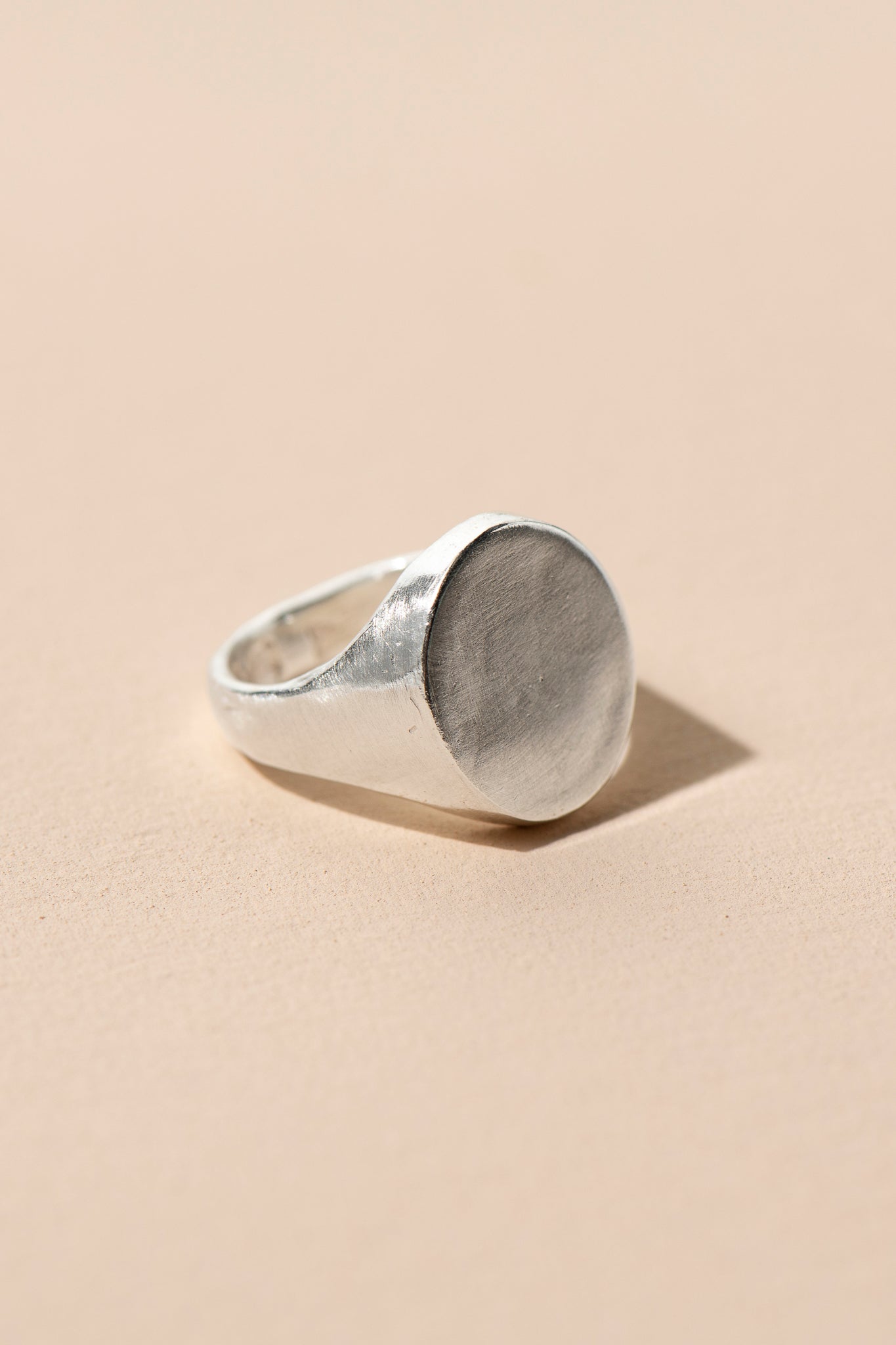 Pinky signet ring - sterling silver or 9ct gold – Betsy Blonde