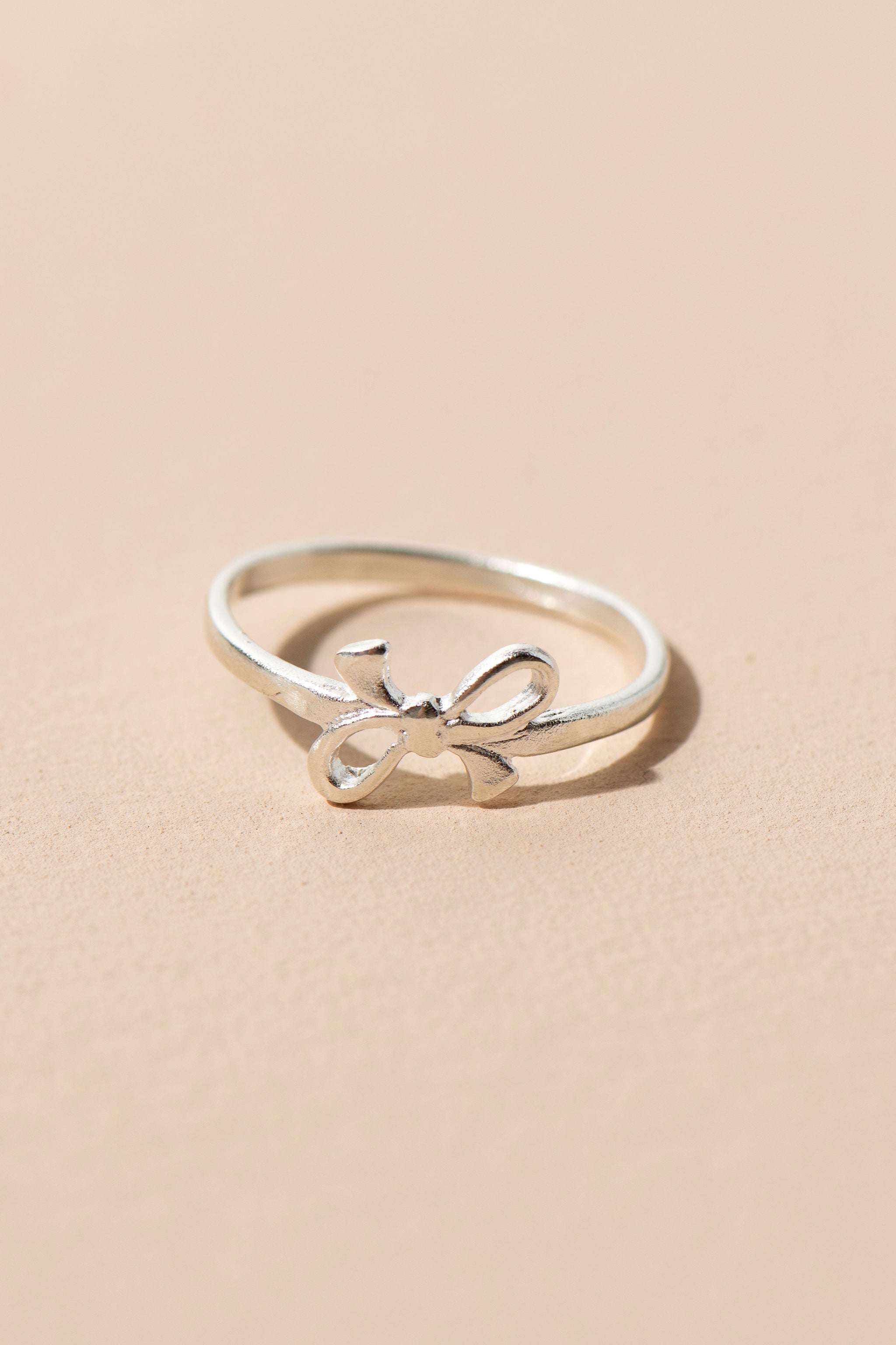 Bow ring - sterling silver or 9ct gold – Betsy Blonde